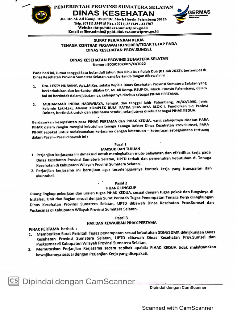 SPK Dr. M. Indra Juli 2022-1 | PDF