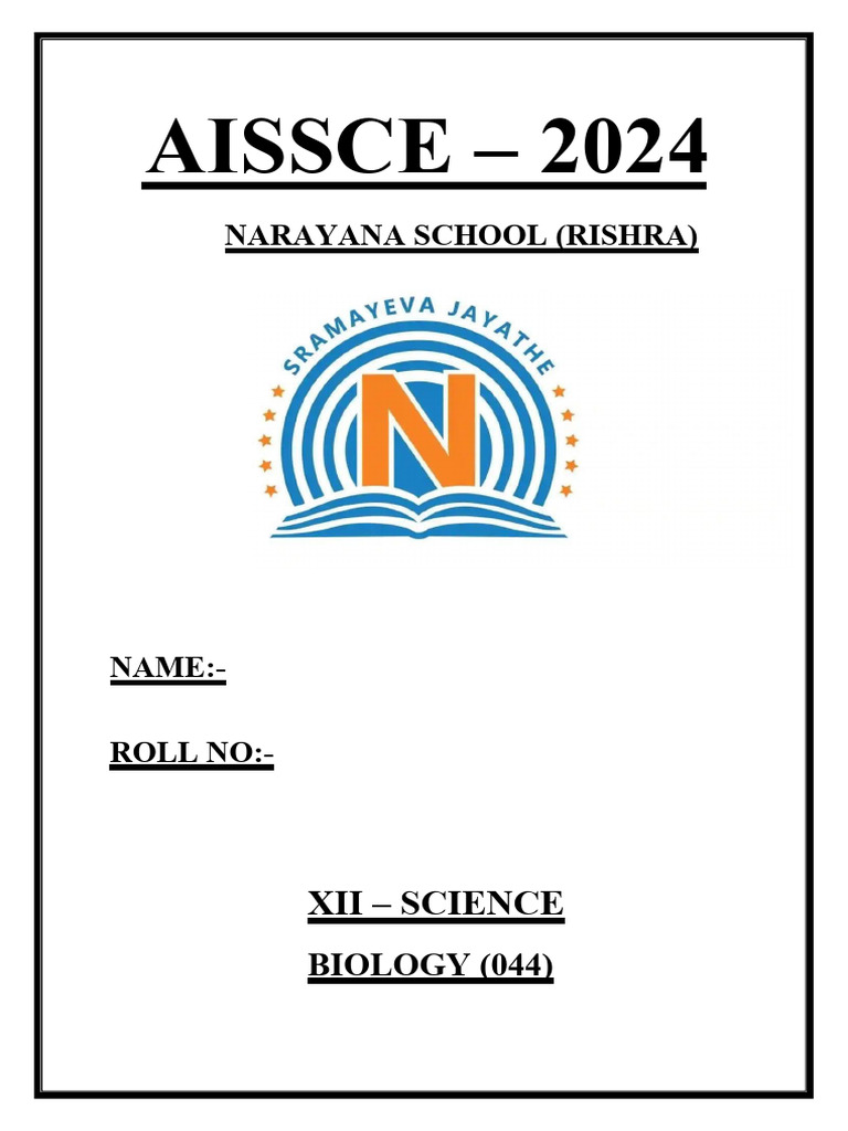 Biology Project Class 12 | Download Free PDF | Malaria | Plasmodium