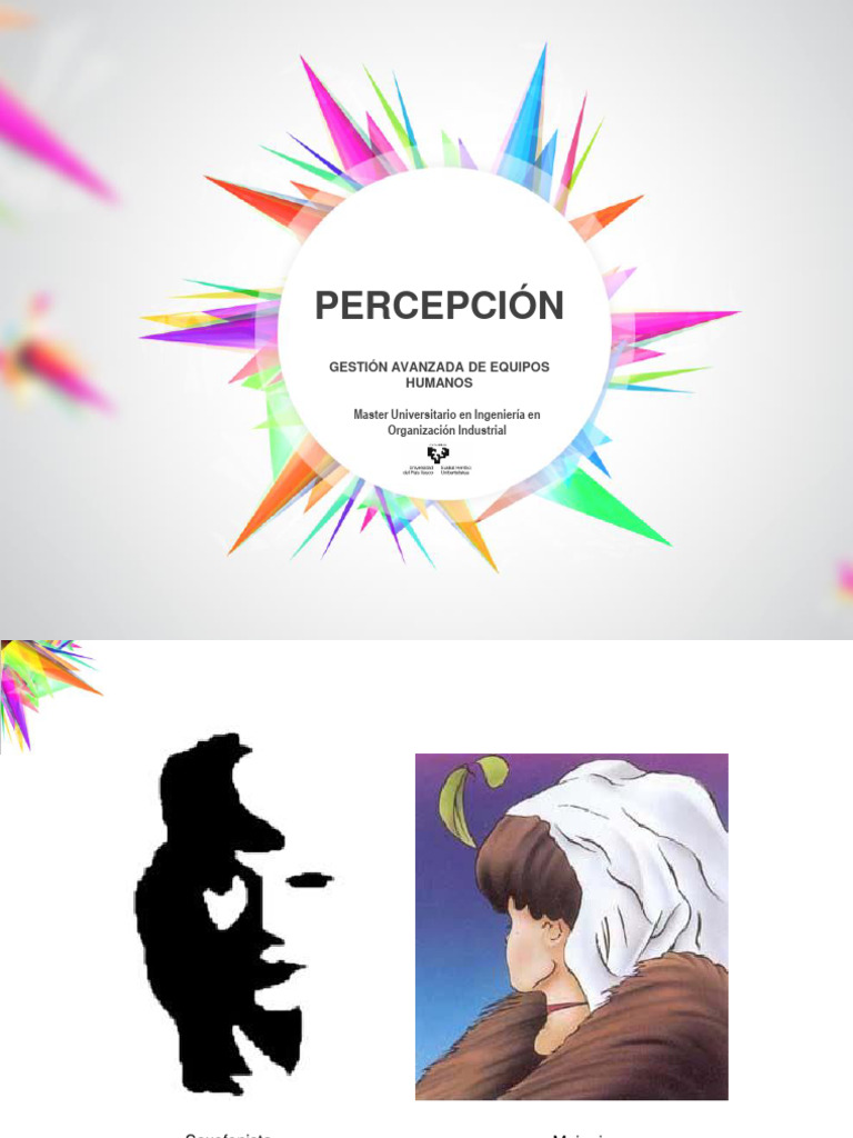 Diapositivas PercepciÃ N | PDF | Percepción | Parcialidad