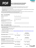 RC66SCH: Canada Child Benefits Form | PDF | Government | Justice