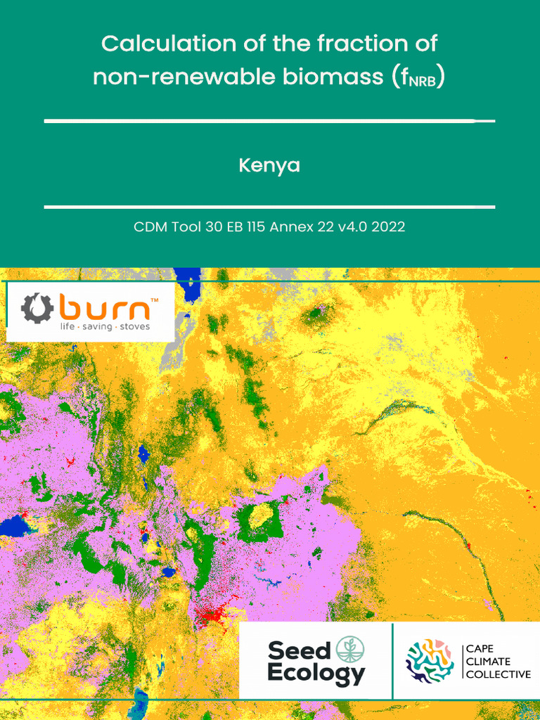 Kenya - FNRB Report - GS 10792 | PDF | Forests | Deforestation
