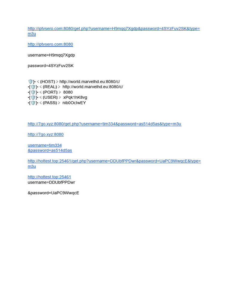 Xtream M3u Oox | PDF | Computers | Technology & Engineering