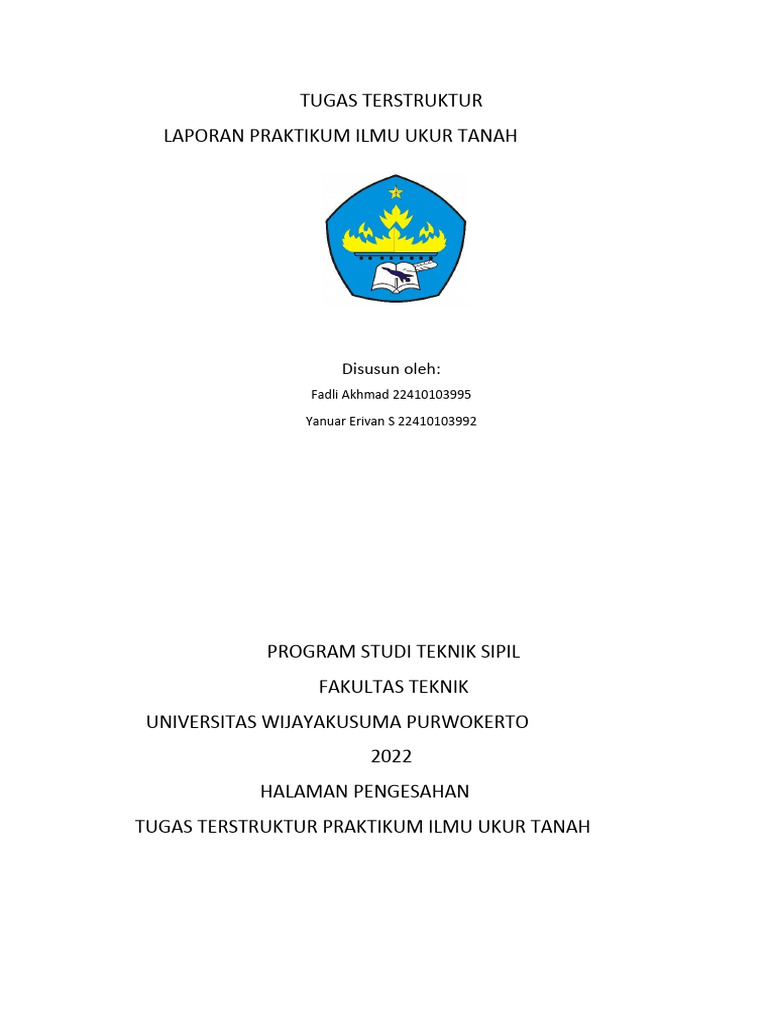 Laporan Praktikum Ilmu Ukur Tanah | PDF | Teknologi & Rekayasa