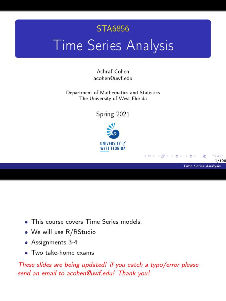 Time Series Analysis | PDF | Time Series | Moving Average