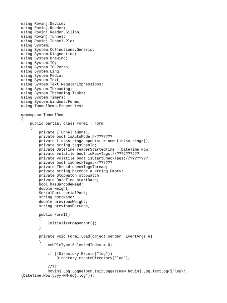 Form1 Cs Pdf Software Engineering Computer Programming