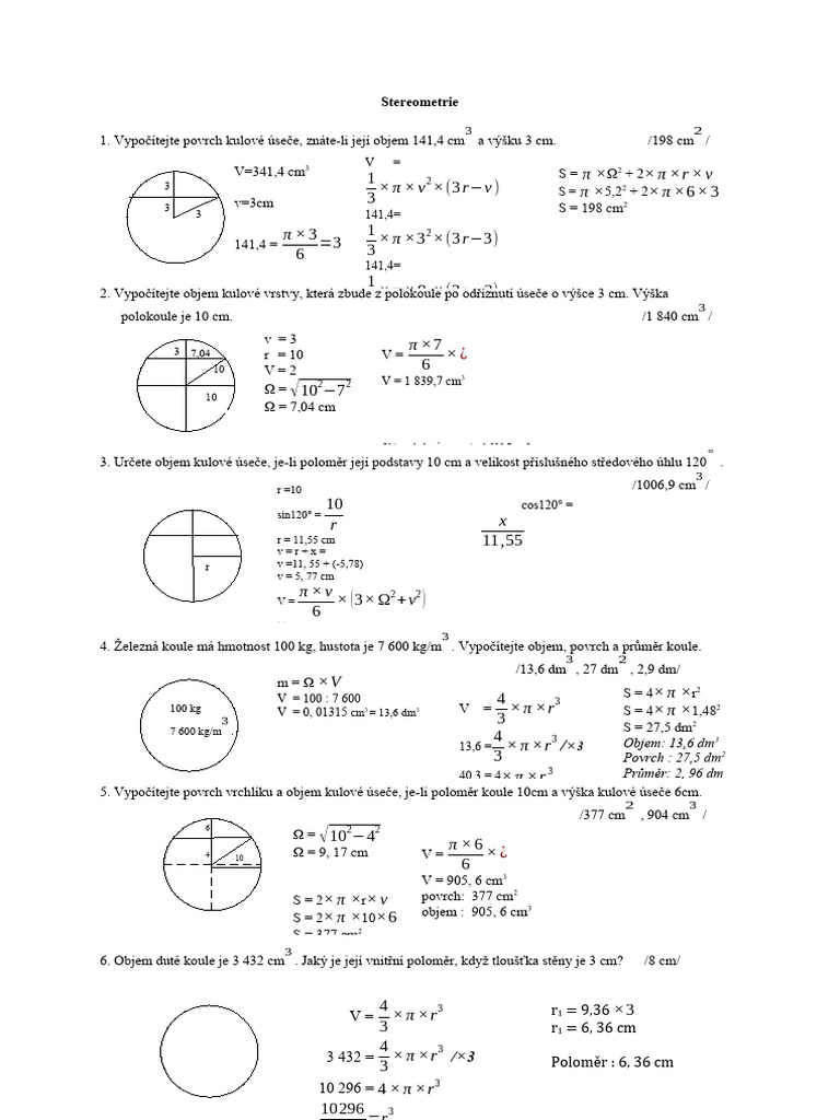 Stereometrie | PDF