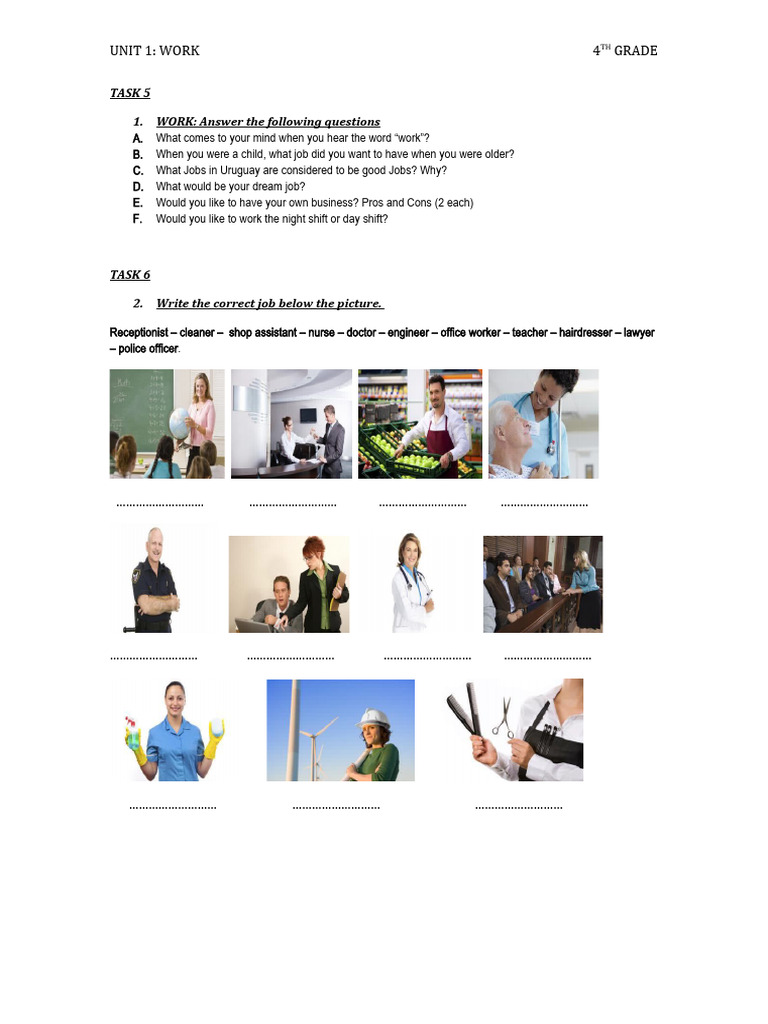 TASKS 5 6 & 7 4th Grade | PDF | Cash