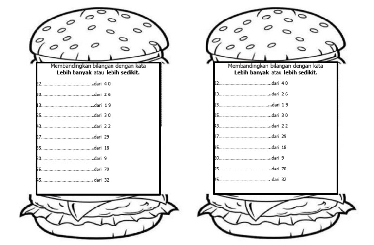 Happy Note Burger Matematika Kelas 1 | PDF | Metode & Bahan Ajar