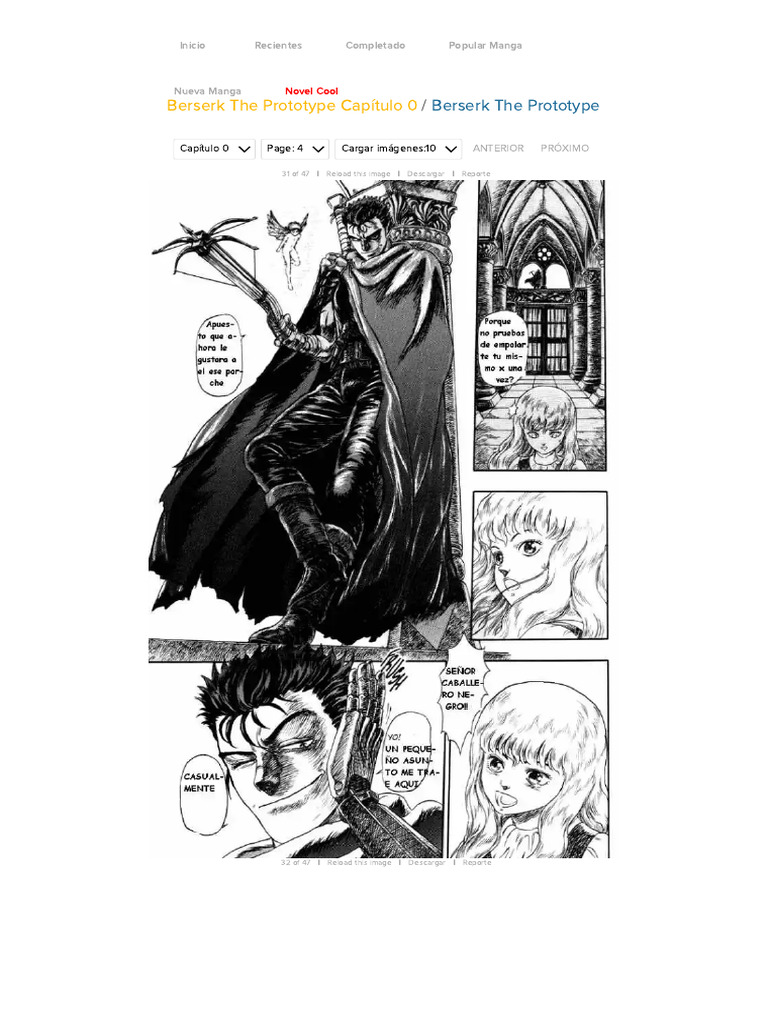 Berserk The Prototype Capítulo 0-2 | PDF
