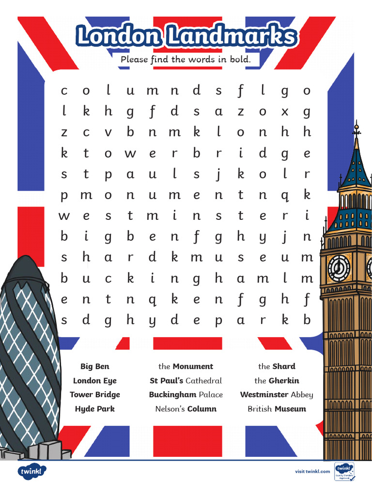 London Landmarks for Kids | PDF