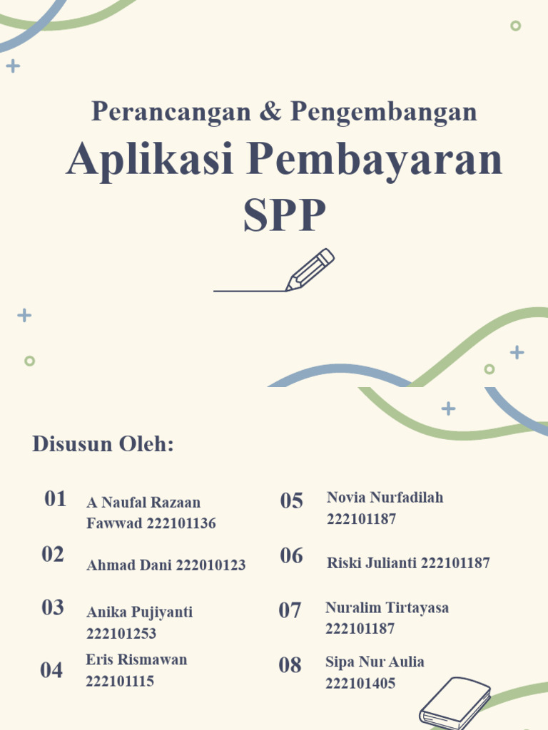 Rancangan Aplikasi Pembayaran SPP | PDF