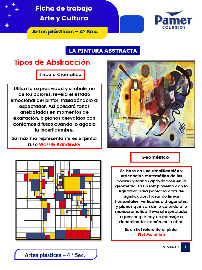 Obras de Kandinsky y Abstracción | PDF | Pinturas | Wassily Kandinsky