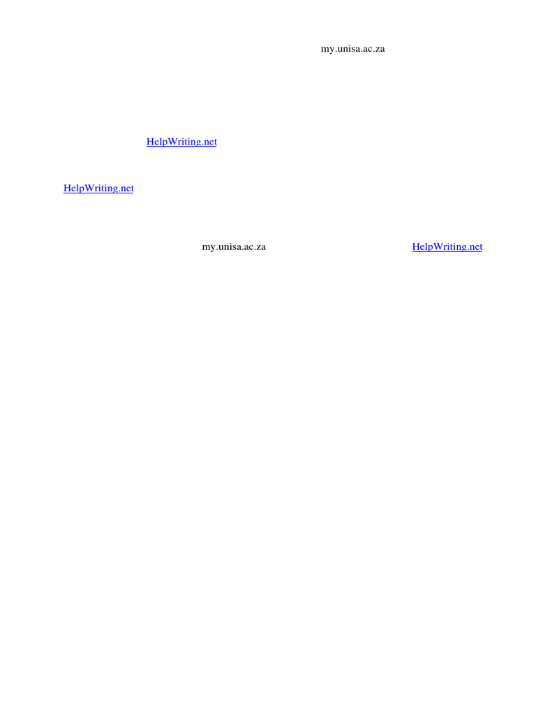 My - Unisa.ac - Za Assignments | PDF | University And College Admission ...