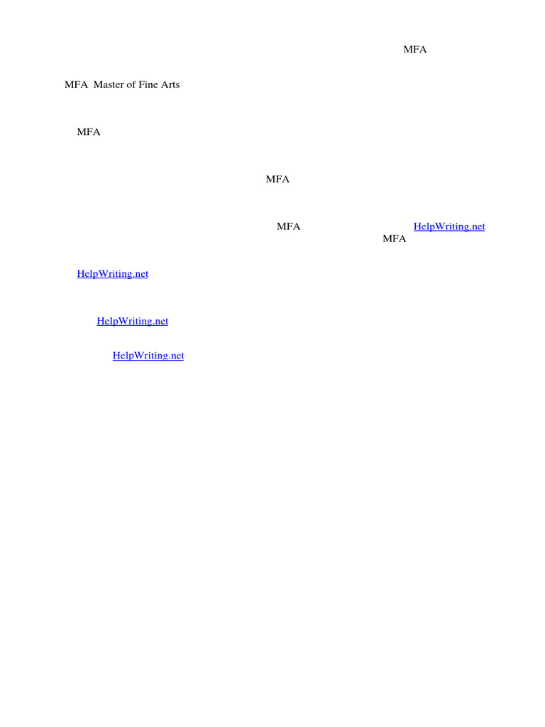 Mfa Writing Programs | PDF | Cost Of Living | Creative Writing