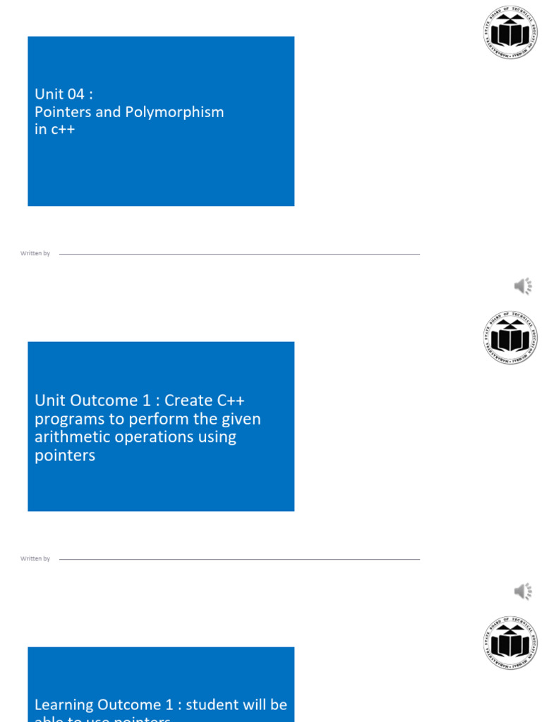 Polymorphism | Download Free PDF | Pointer (Computer Programming) | Inheritance (Object Oriented ...