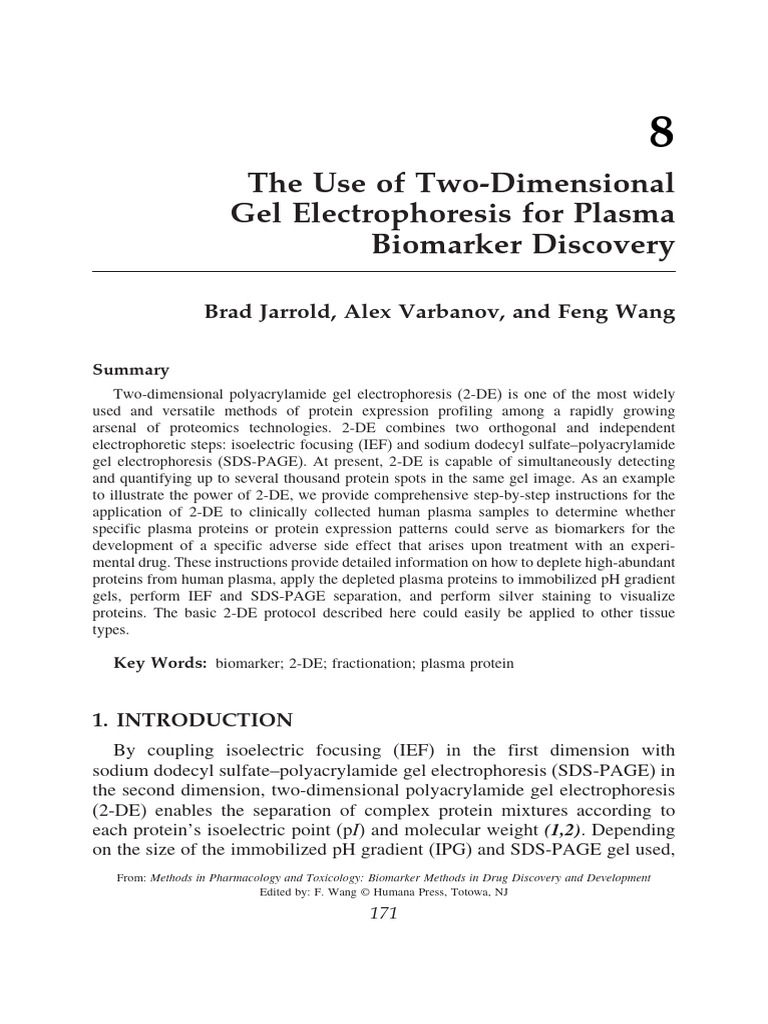 MiPT Sample Chapter | PDF | Gel Electrophoresis | Polyacrylamide Gel Electrophoresis