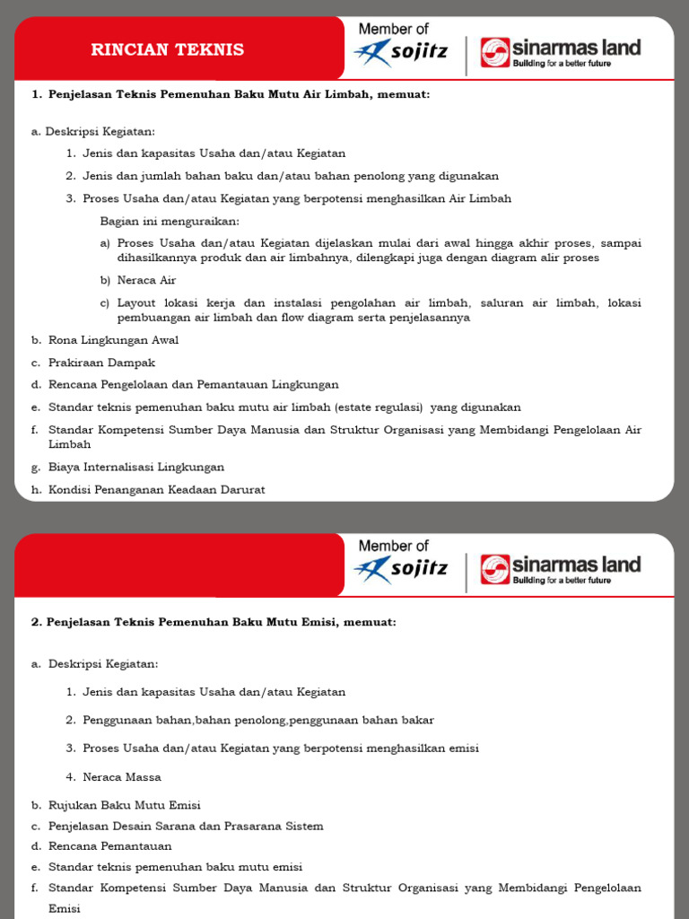 Rintek Dan Penjelasan Teknis | PDF