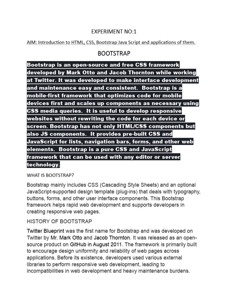 Web Desihing File | PDF | Bootstrap (Front End Framework) | Java Script