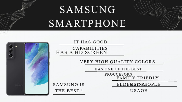 Samsung Smartphone Features Overview | PDF