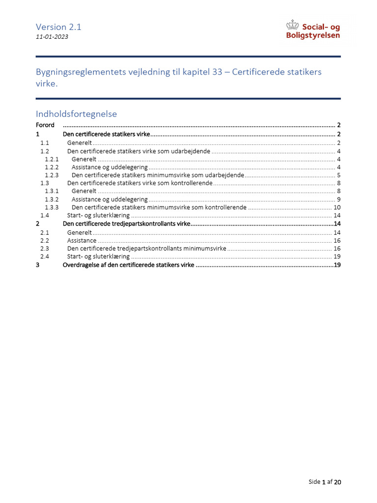 BR18 - Vejledning - Til Kapitel 33 - 2023 - 01 - 11 | PDF