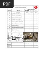 Bench Drilling Machine Checklist | PDF | Drilling | Electricity