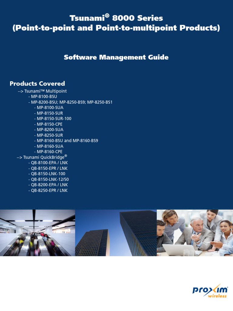 Tsunami 8000 Software Guide 2.6.0 | PDF | Computer Networking ...