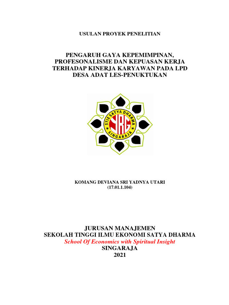 UPP Komang Deviana Sri Yadnya Utari REV 1 | PDF