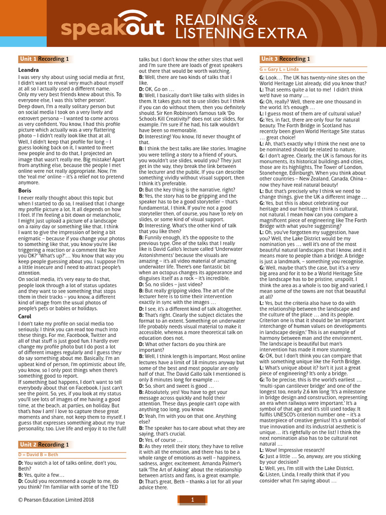 Reading And Listening Audio Script Pdf Coca Cola