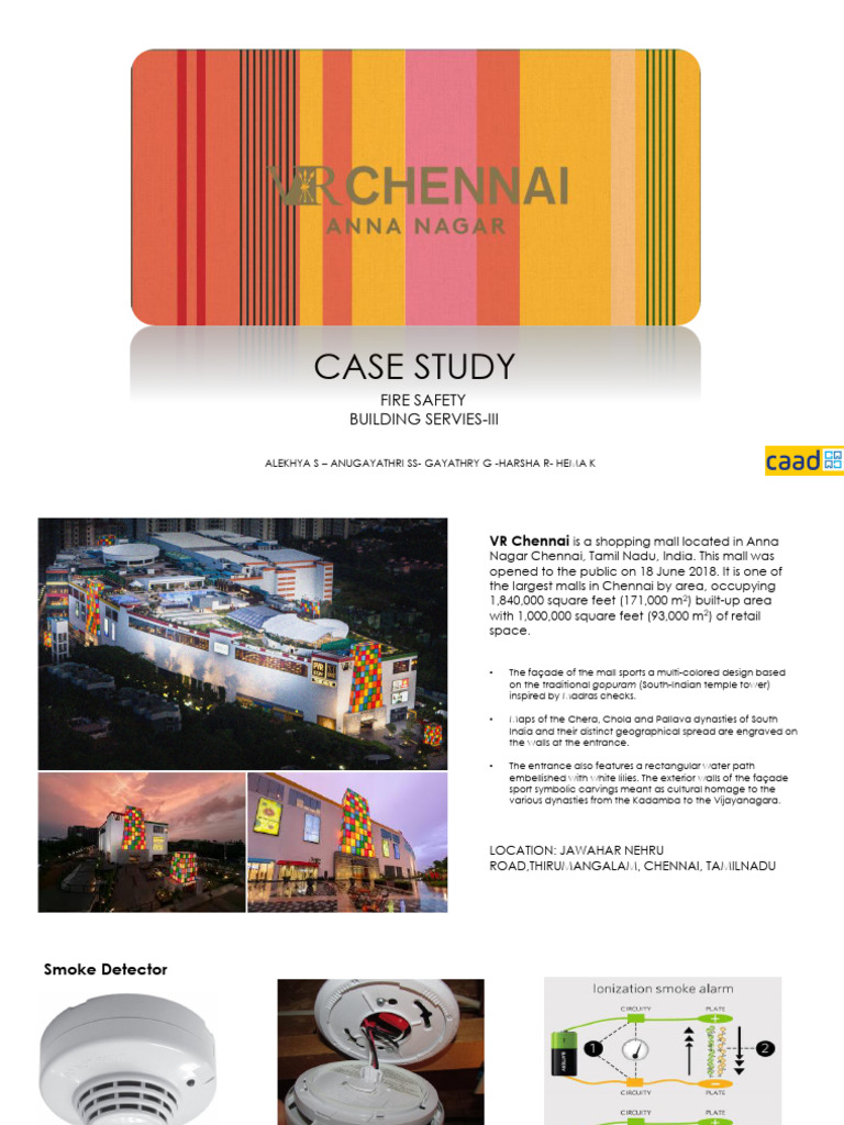 VR MALL-CASE STUDY | PDF | Fire Sprinkler System | Building Engineering
