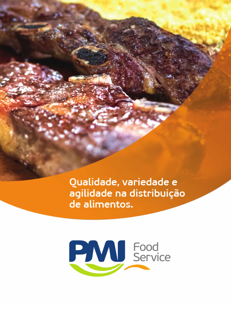 Distribuição de Alimentos no RS: PMI Food Service | PDF | Queijo ...