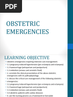 Obstetric Emergency and Anesthetic Management | PDF | Fetus | Childbirth