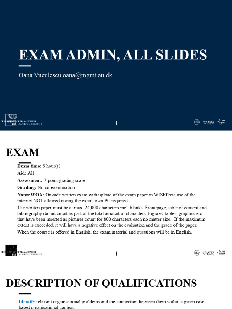 Exam Relevant Slides, 2021 | PDF | Career & Growth | Art