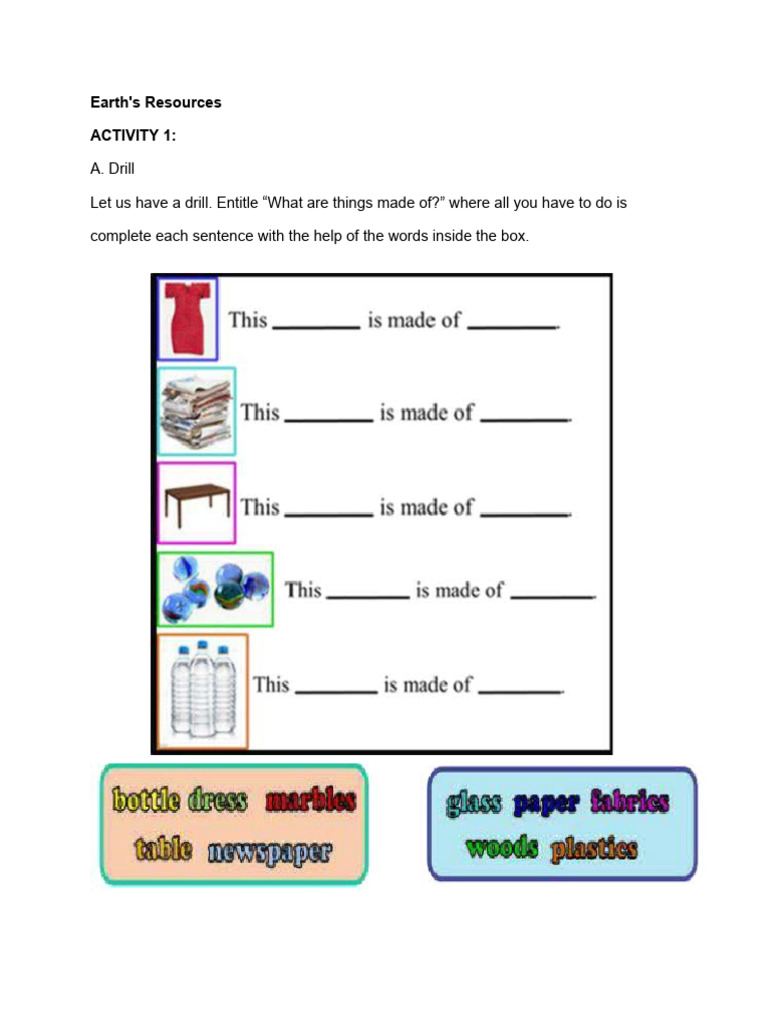 Earth resources-module | PDF | Renewable Resources | Earth
