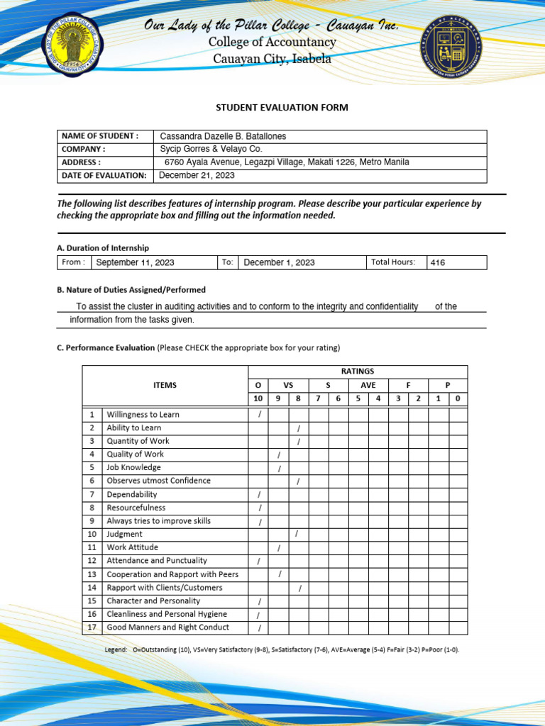 Self-Evaluation | PDF | Cognition | Social Psychology