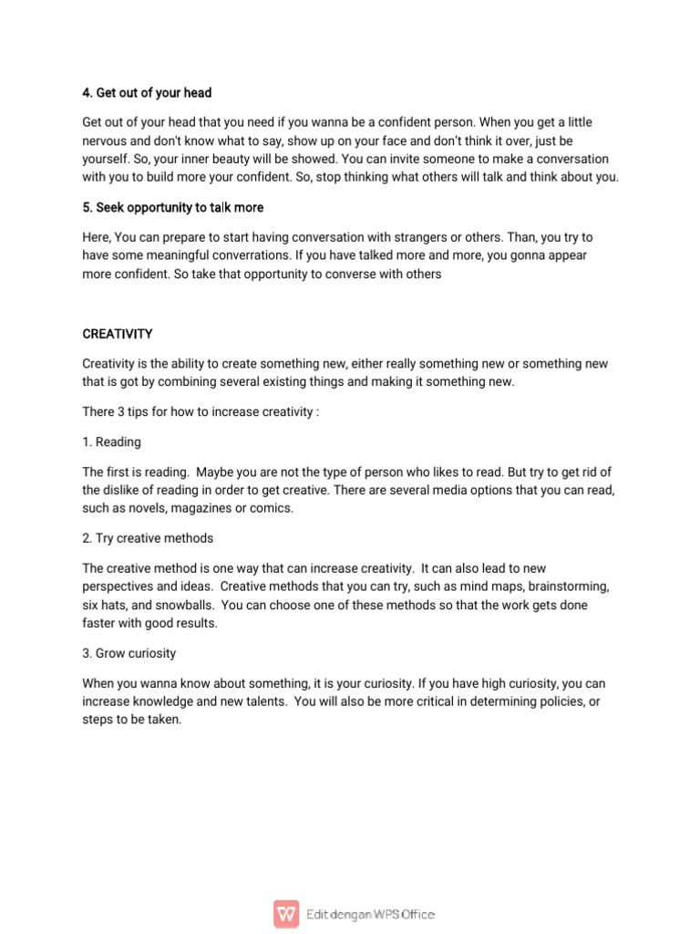 Speaking Skills | PDF