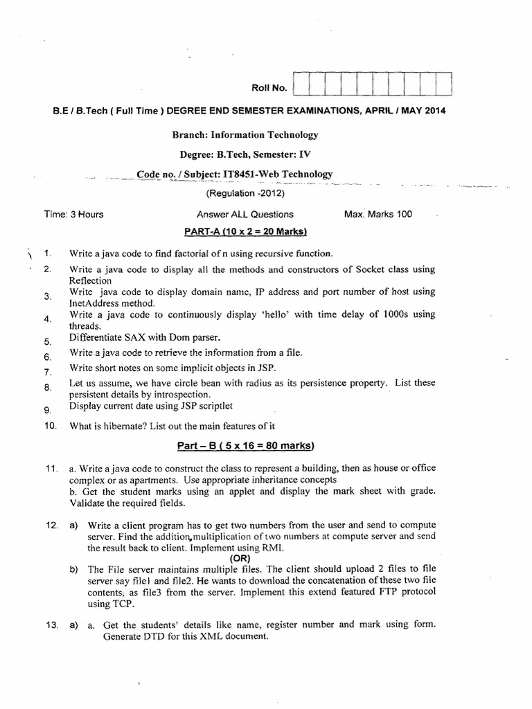 WT QP | PDF | Internet | Computer Networking