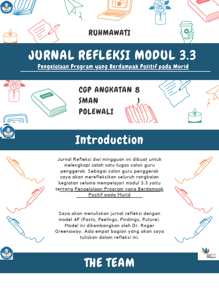 Refleksi Pengelolaan Program Murid | PDF | Karier & Perkembangan | Kesehatan Holistik