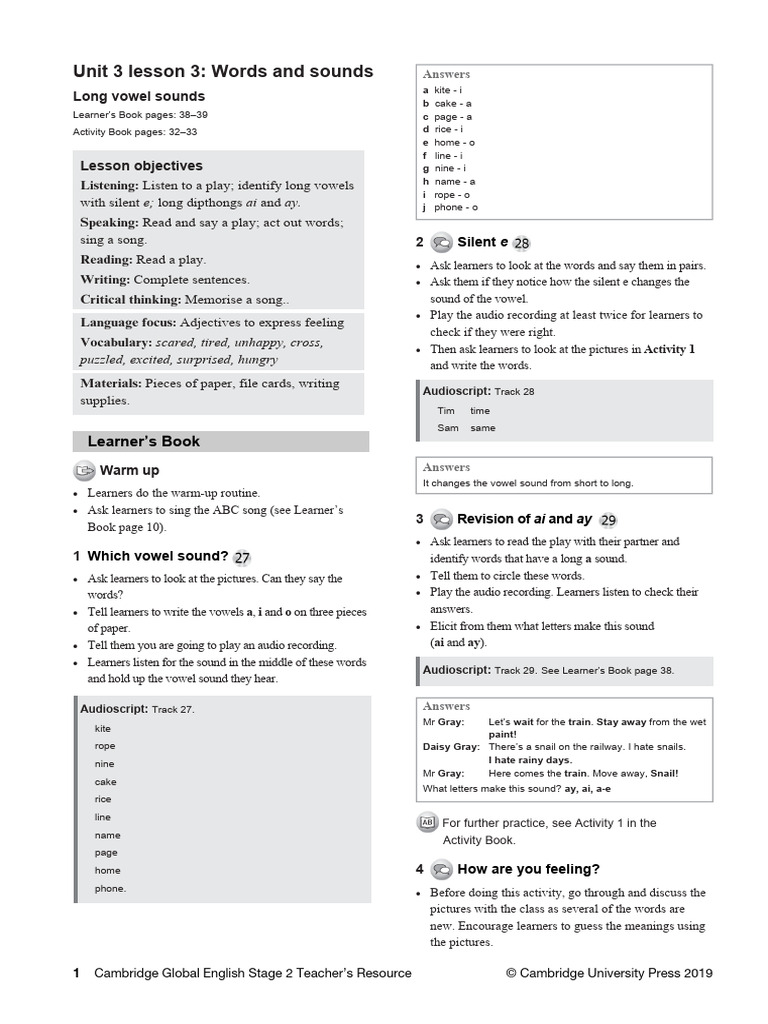 Lesson Plan 3 3 Ready Steady Go GE2 | PDF | Linguistics | Human Communication