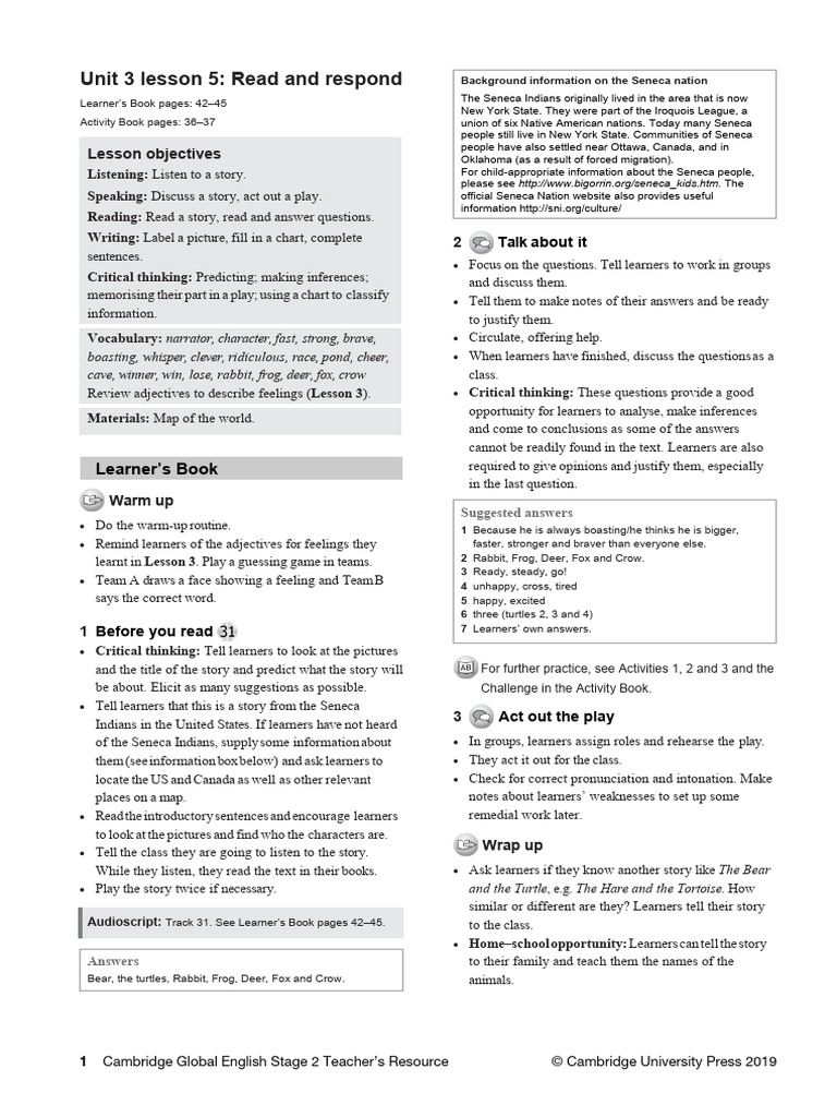 Lesson Plan 3 5 Ready Steady Go GE2 | PDF | Human Communication | Cognition