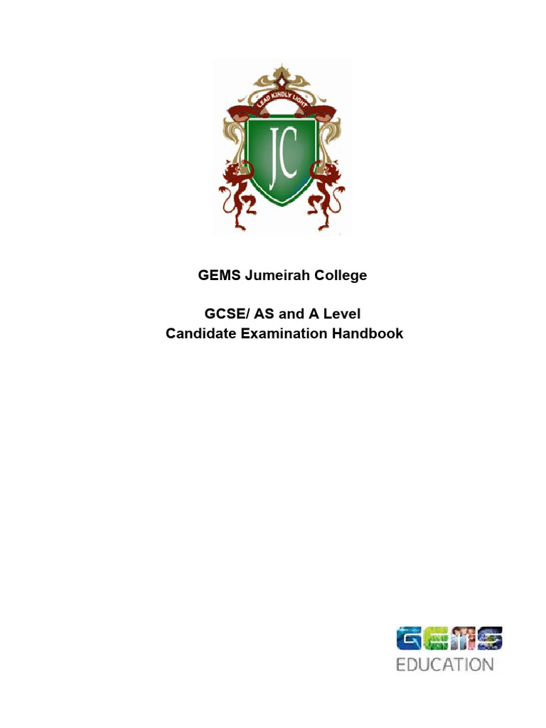 21-22 Candidate Exam Handbook | Download Free PDF | Gce Advanced Level (United Kingdom ...