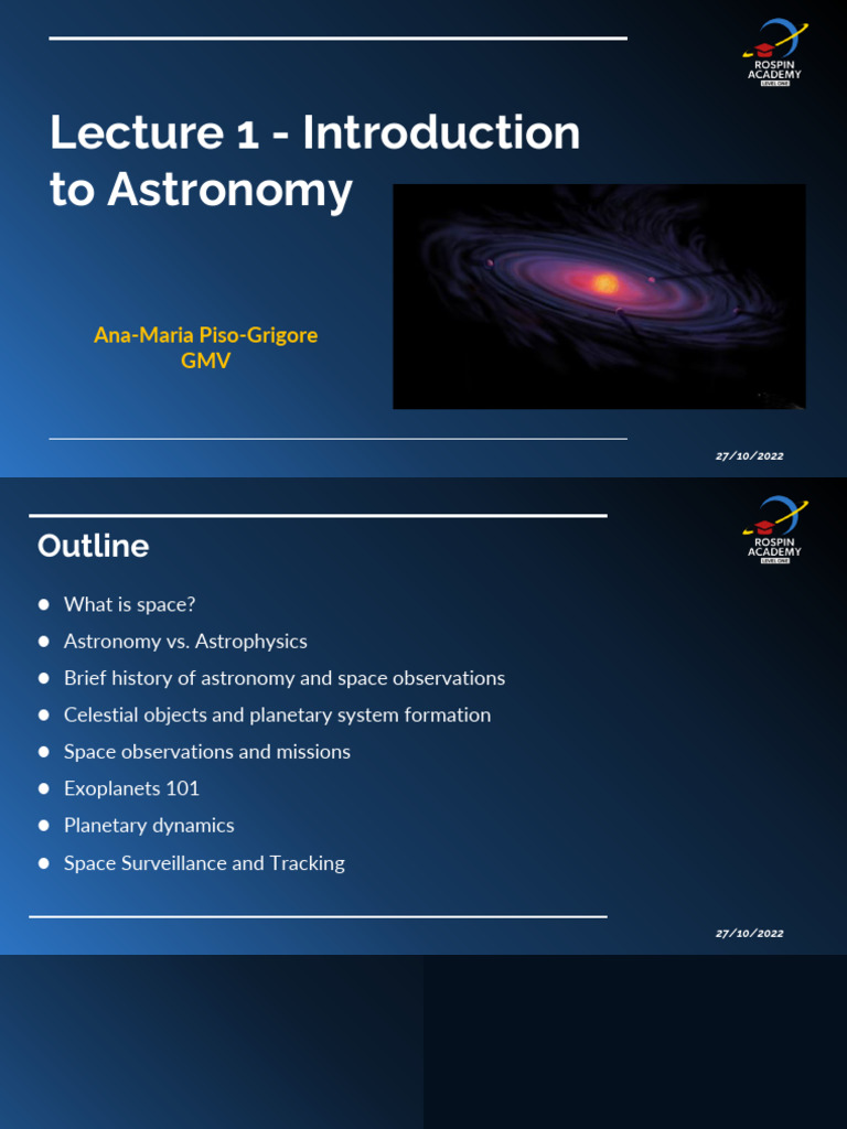 Introduction to Astronomy Lecture | PDF | Astronomy | Exoplanet