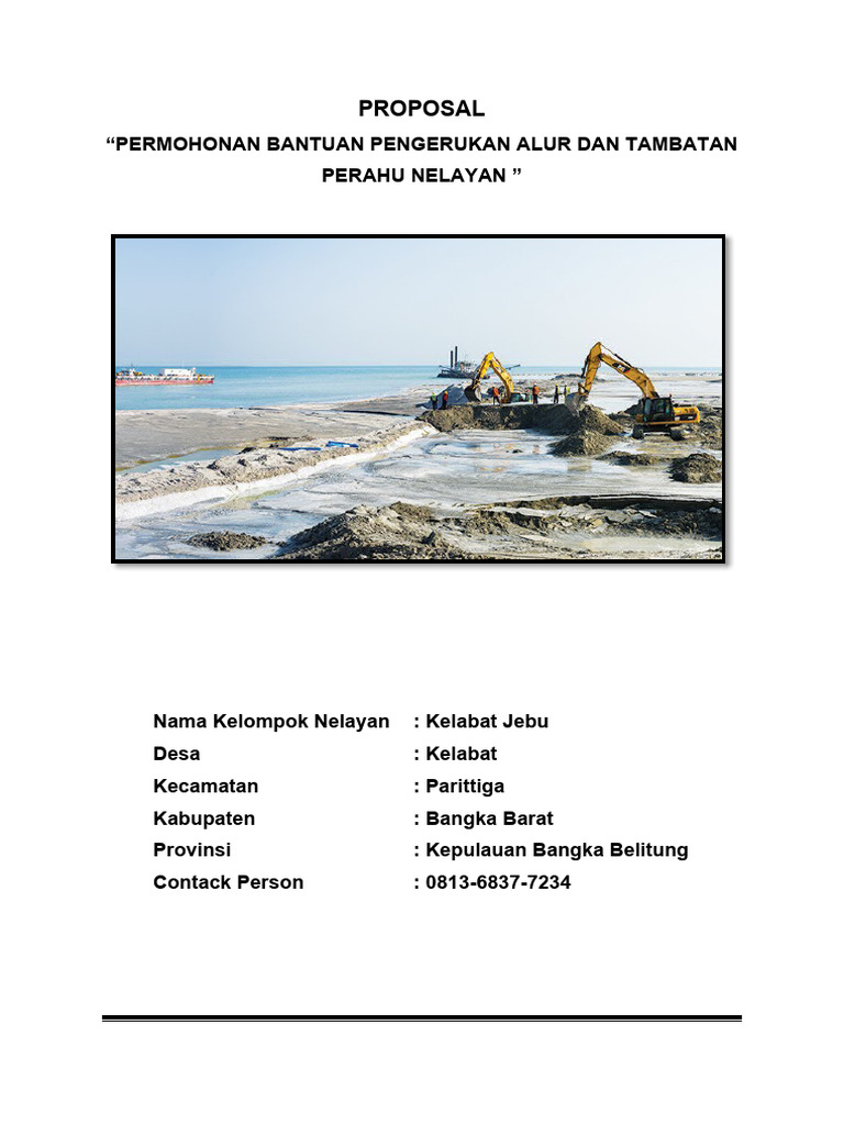 Proposal Nelayan | PDF