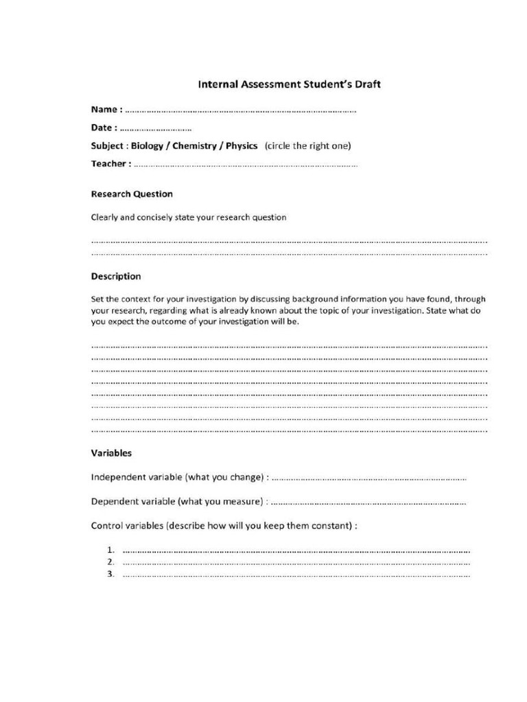 IA Student Draft | PDF