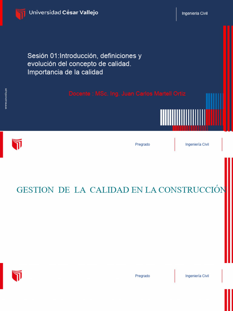 S1. Introducción, definición y evaluación del concepto de calidad | PDF | Calidad (comercial ...