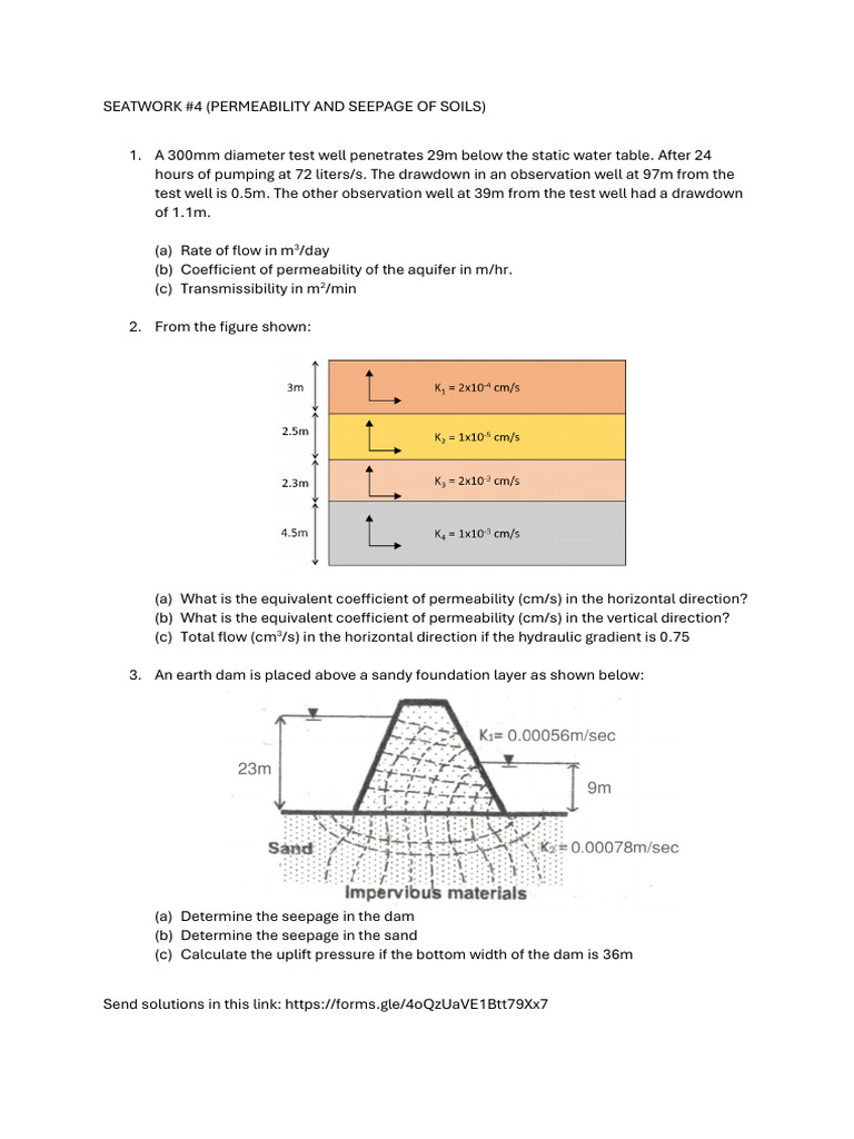 Soil Permeability & Seepage Analysis | PDF | Technology & Engineering