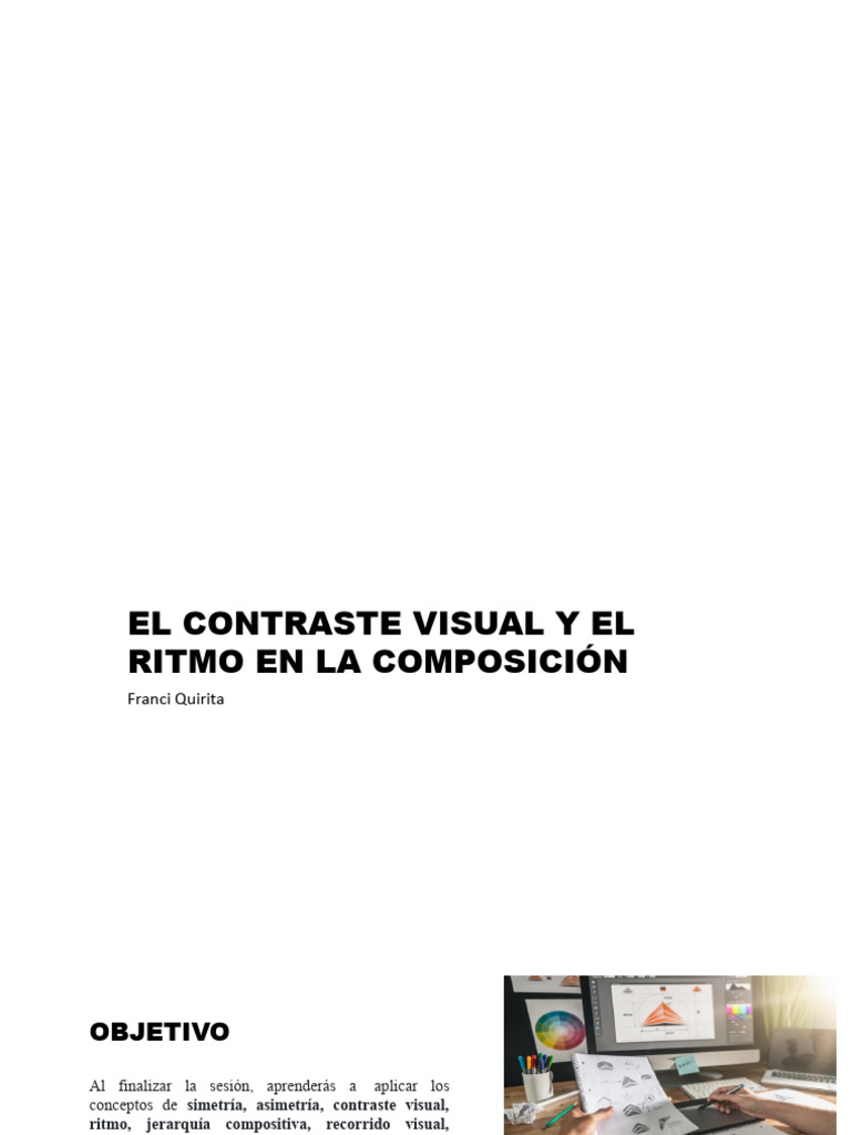 Semana 1 Contrastes y Ritmos Listo | PDF | Ritmo | Composiciones Musicales