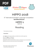 Stage 3 Hippo Exam Sample Test | PDF