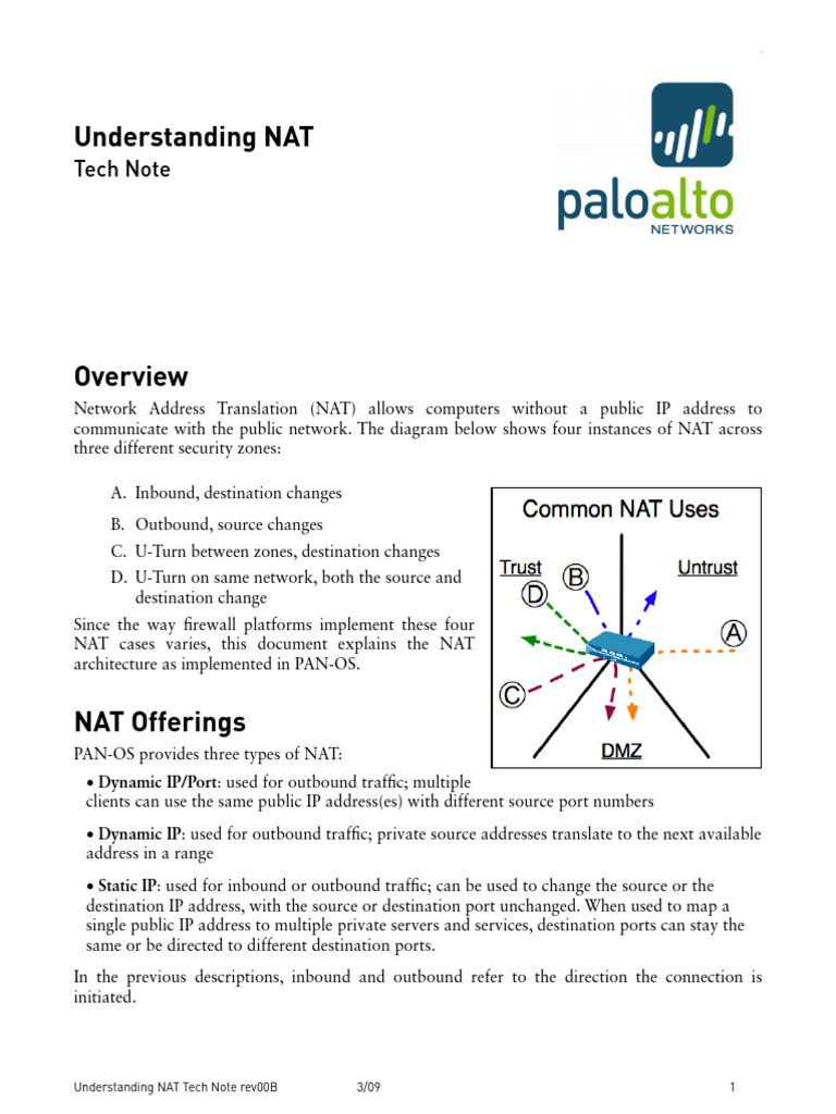 Vdocuments - MX - Understanding Nat Palo Alto Networks | PDF | Port ...