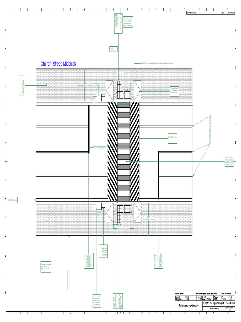 CHURCH STREET MIDBLOCK LAYOUT-ISO A1 Layout | PDF | Pedestrian Crossing ...