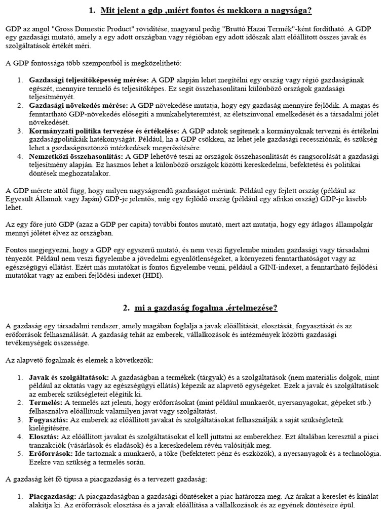 Eladasmenedzsment-ZH-anyag Bge | PDF